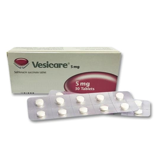 VESICARE Solifenacin Succinate 5mg Film Coated Tablet 1 s price in the Philippines MedsGo Pharmacy